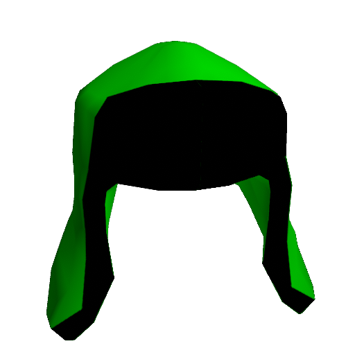 Green Ushanka | BrickPlanet